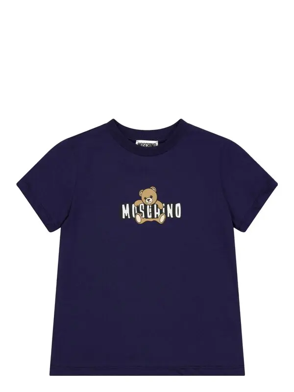 Moschino Teddy Bear Print T-shirt - Black