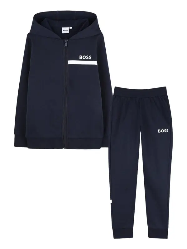 Hugo Boss Fleece Tracksuit - Black
