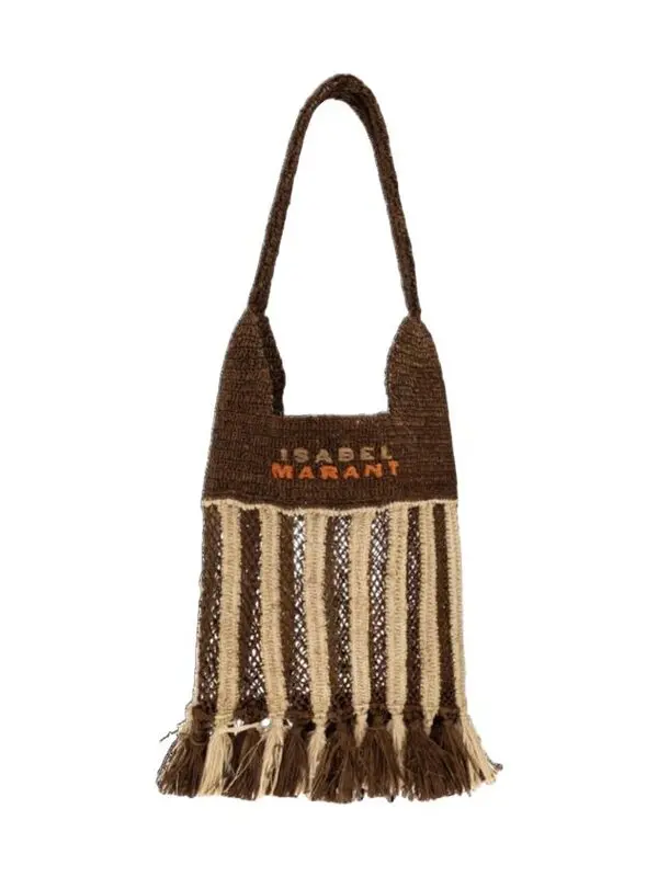 Isabel Marant Étoile Praia Shoulder Bag - Brown