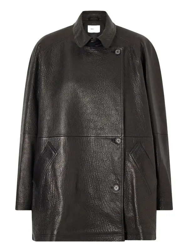 Magda Butrym Textured Leather Jacket - No