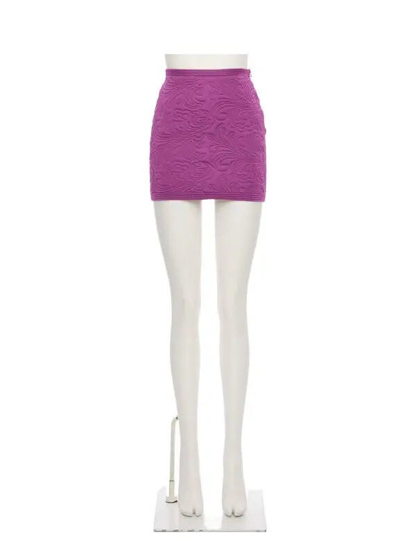 Valentino Garavani Patterned Side-zip Skirt - Primula