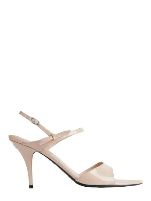 Balenciaga Avenue Bow Sandal - Nude