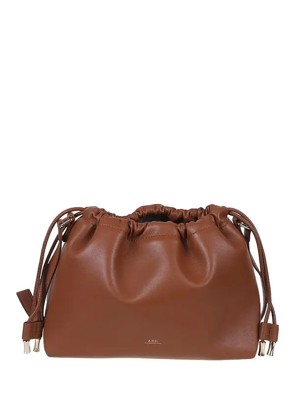 A.p.c. Ninon Shoulder Bag - Brown