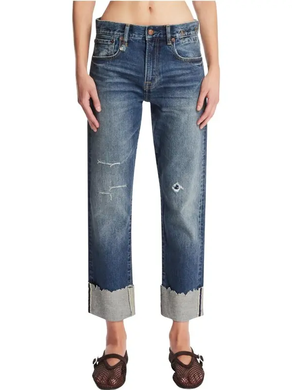 R13 Belt-loop Jeans - Blue