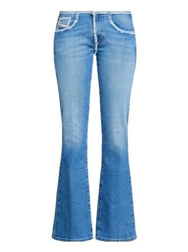 DIESEL® Mid-waist Boot-cut Jeans - Blue