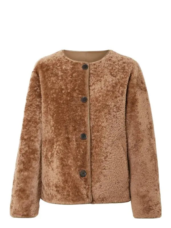 ARMA Reversible Leather And Shearling Jacket - No