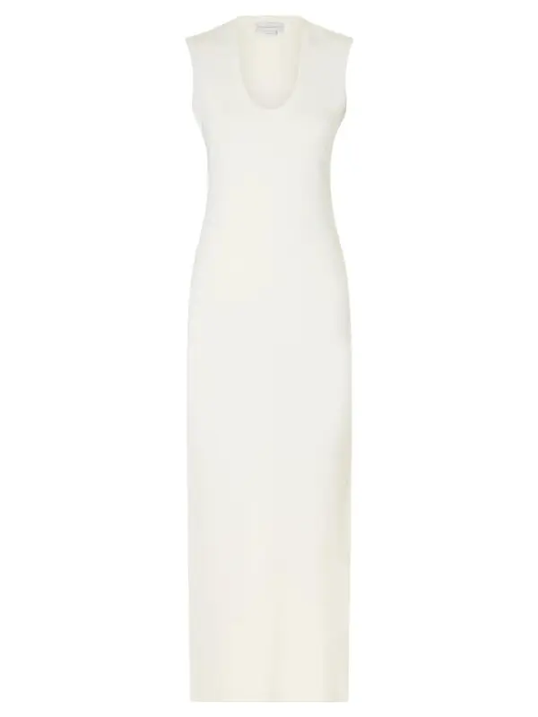 Stella McCartney Sleeveless Jersey Column Midi Dress - No