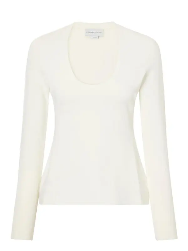 Stella McCartney Ribbed Jersey T-shirt - No
