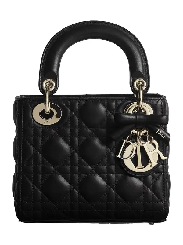 Dior Lady Shoulder Bag - Black