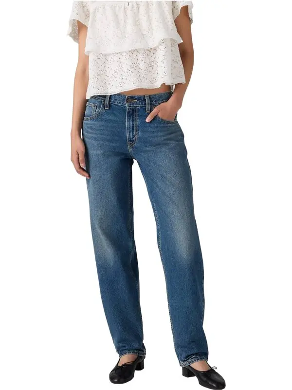LEVI'S High-rise Loose Taper Jeans - Blue