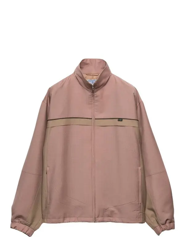 Prada Mohair Wool Blouson Jacket - Opal Color