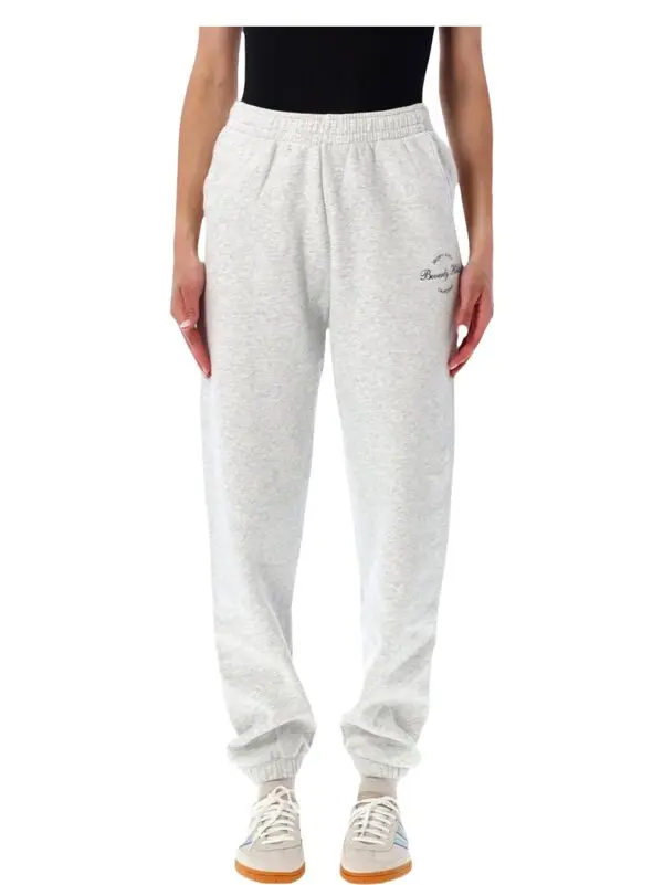 SPORTY  RICH Sporty Rich Beverly Hills Logo Joggers - Grey