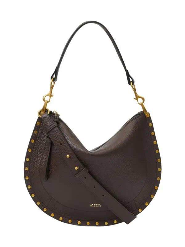 Isabel Marant Étoile Studded Shoulder Bag - Black