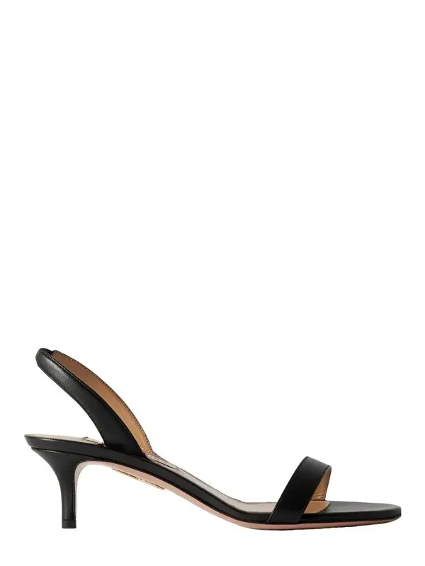 AQUAZZURA Strap-up High-heeled Sandals - Black