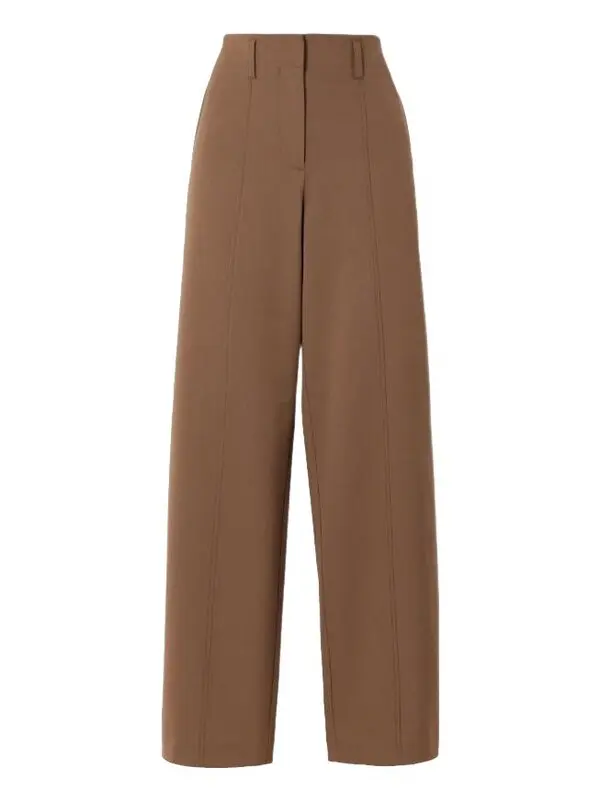 Ulla Johnson Pleated Casual Pants - Brown
