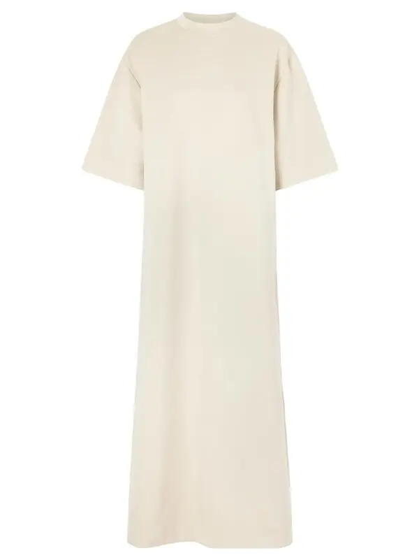Wardrobe.NYC Straight-cut Maxi Dress - White