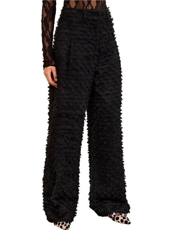Ulla Johnson Beatrix Wide-leg Trousers - Black