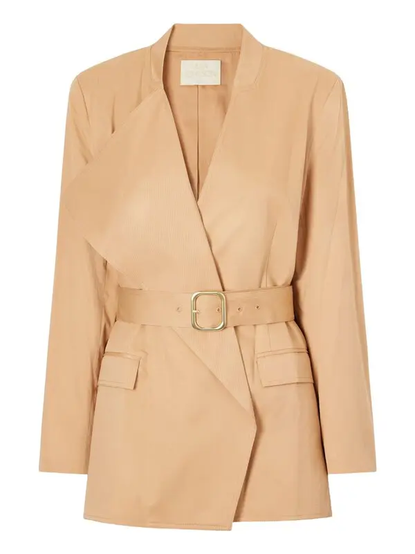 Ulla Johnson Zehra Belted Cotton Blazer - No