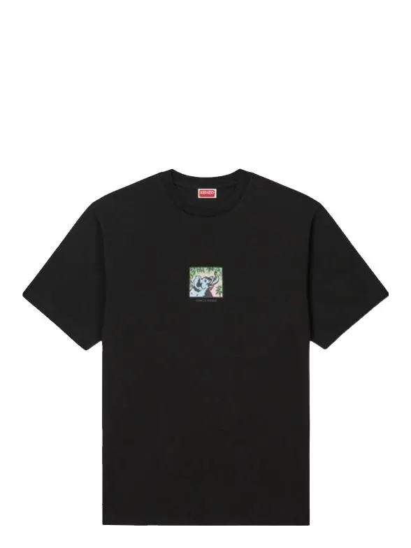 Kenzo Graphic Logo T-shirt - Black