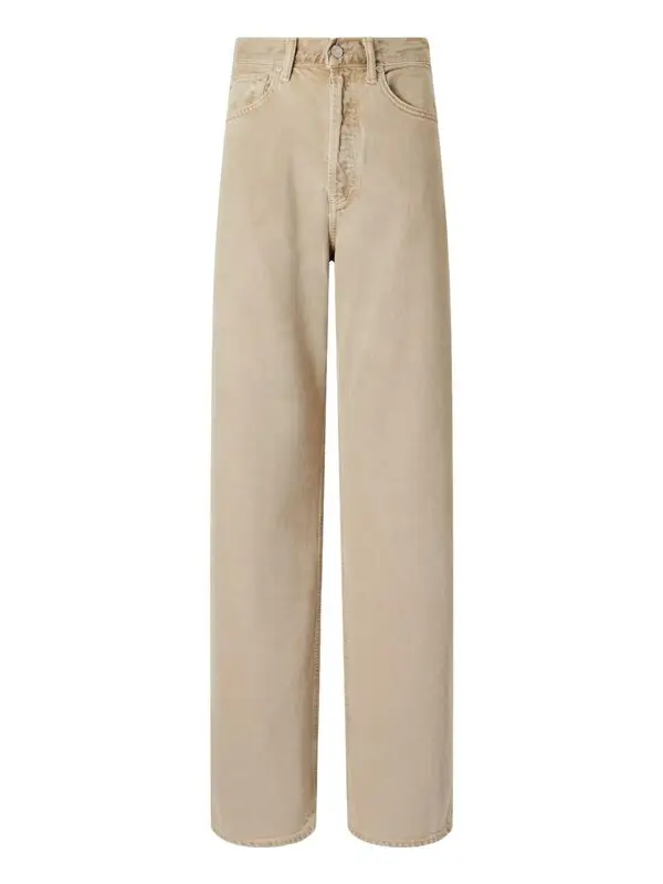 AGOLDE Vintage Loose Straight-leg Jeans - Nude
