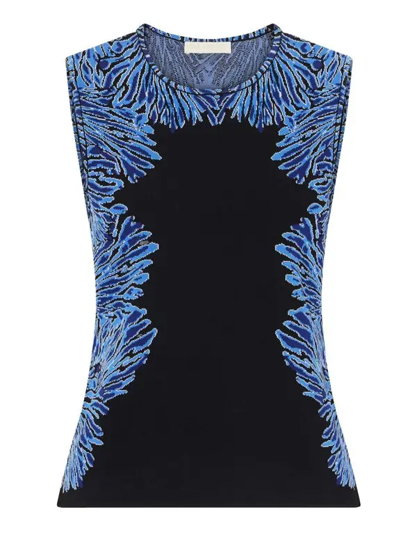 Ulla Johnson Ayli̇n Knit Jacquard Top - No