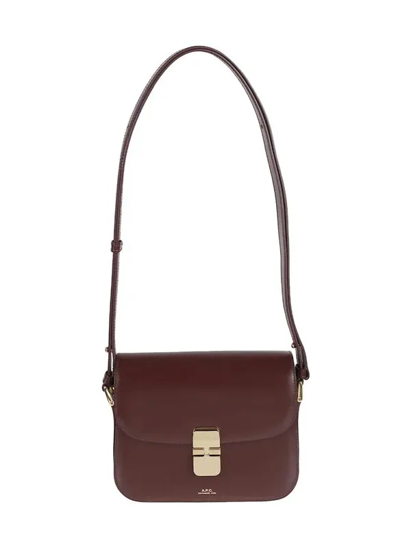 A.p.c. Small Grace Shoulder Bag - Brown