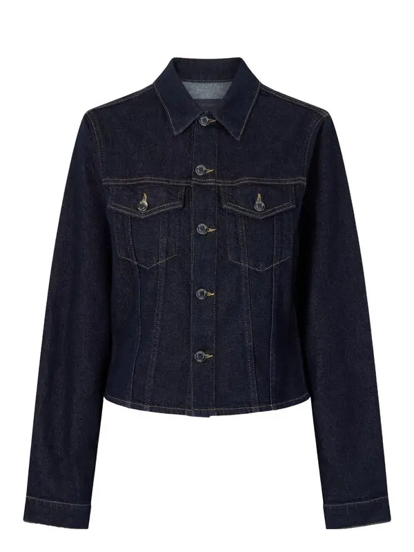 HAIKURE Cherry Denim Jacket - No