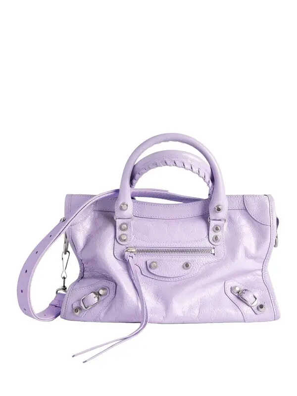 Balenciaga Le City Small Handbag - Lavender