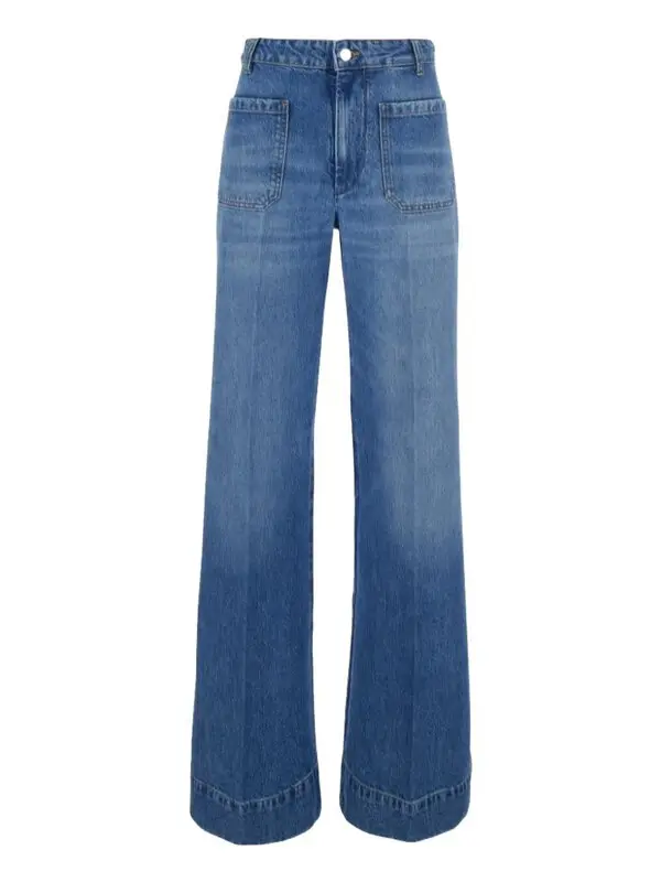 Victoria Beckham Alina Jeans - Light Blue