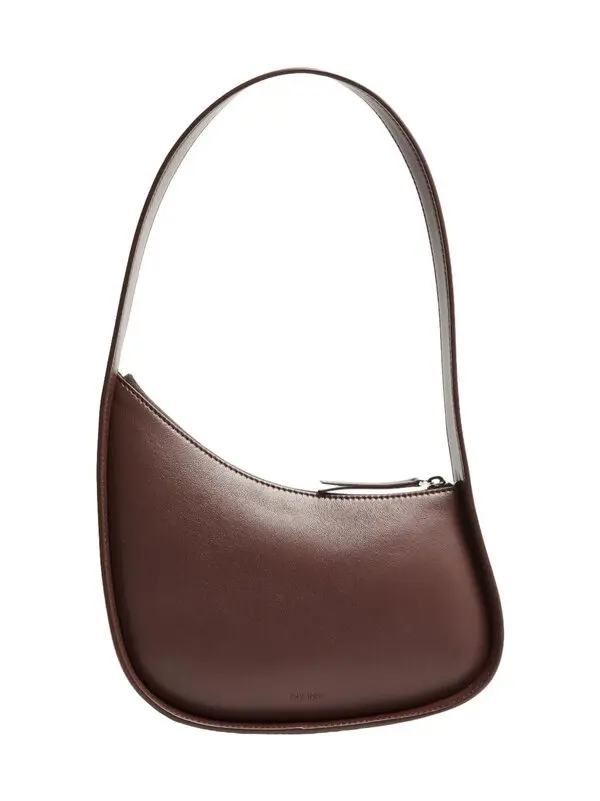 THE ROW Half Moon Bag - Brown