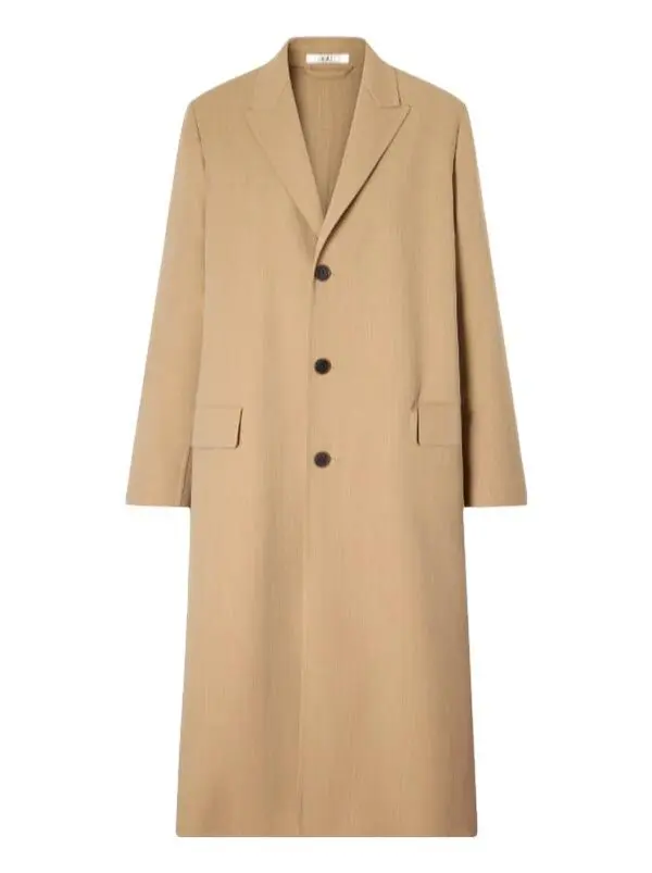 Auralee Wool-blend Gabardine Coat - No