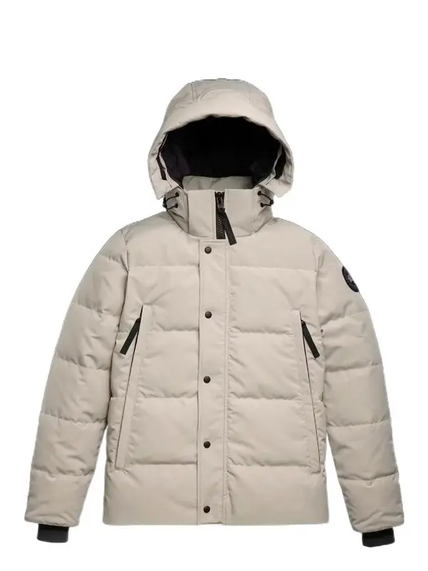 Canada Goose Wyndham Quilted Hooded Down Jacket - Limestone