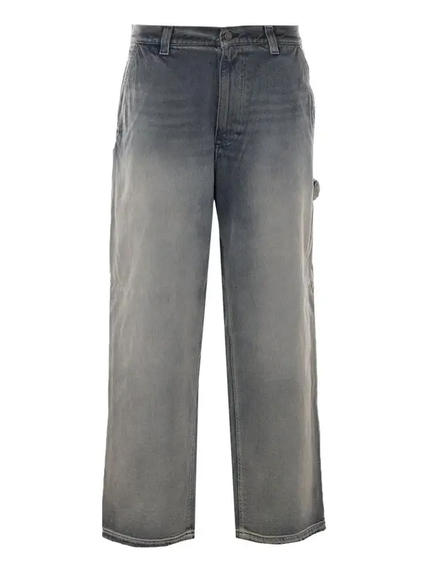 HAIKURE Sibilla Loose Jeans Wide Leg Denim Trousers - Gray