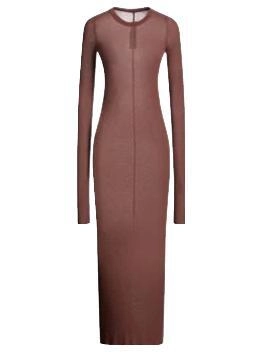 Rick Owens Slim-fit Knitted Dress - Red