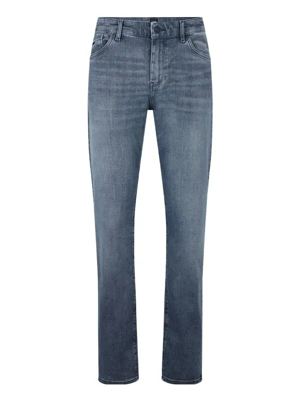 Hugo Boss Straight Leg Jeans - Grey