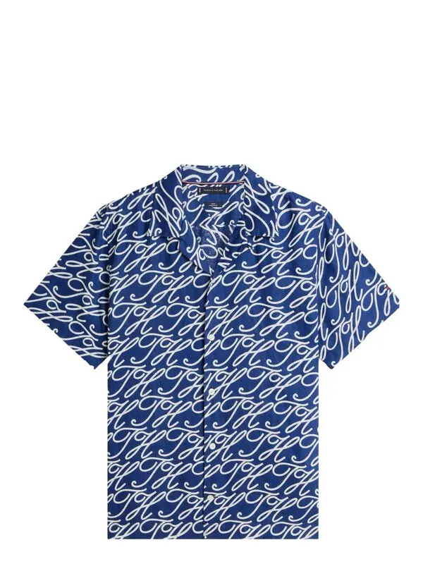 Tommy Hilfiger Lightweight Breathable Shirt - Blue