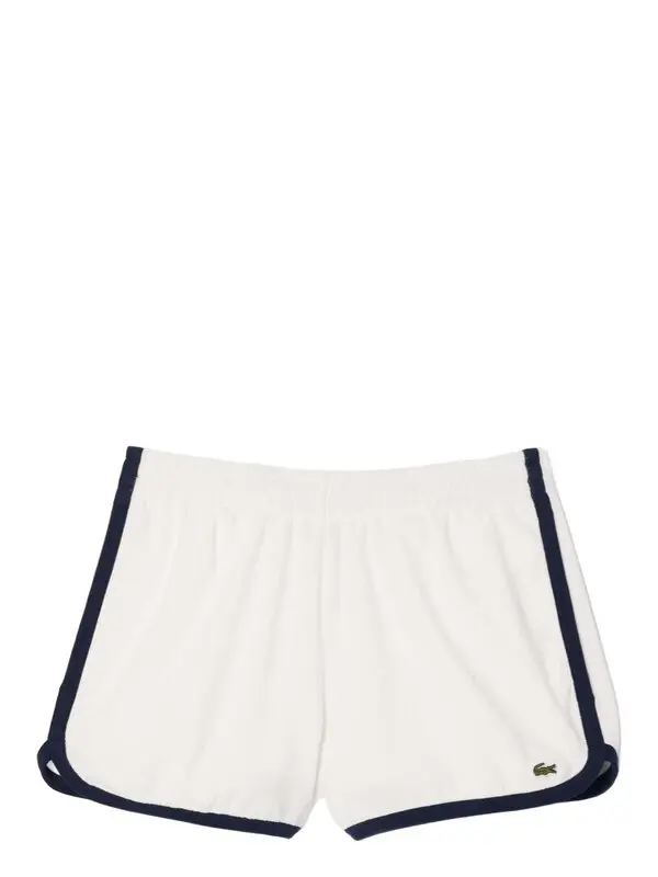 Lacoste Logo Embellished Track Shorts - No