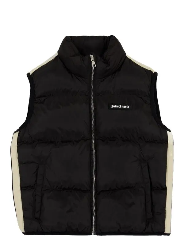 Palm Angels Puffer Vest - Black