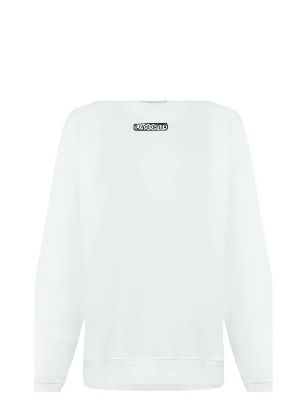 Lacoste Crewneck Sweatshirt - White