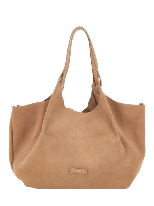 GIANNI CHIARINI Dua Double-handle Tote Bag - Clay