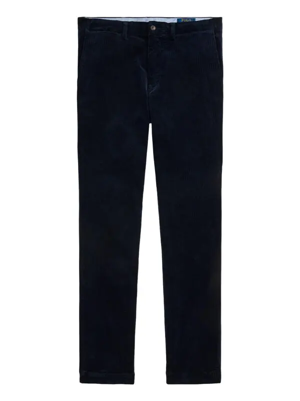 Polo Ralph Lauren Corduroy Straight-leg Trousers - Black