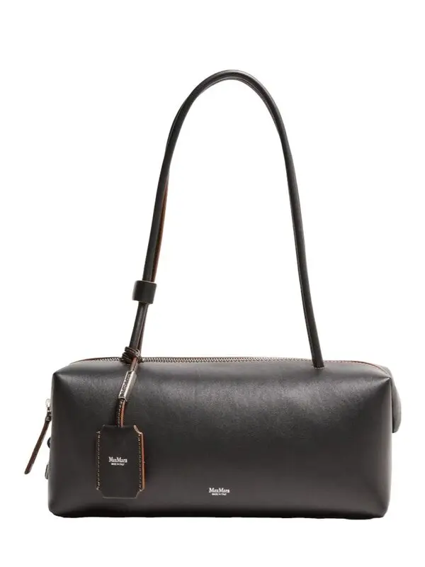 Max Mara Logo Shoulder Bag - Black