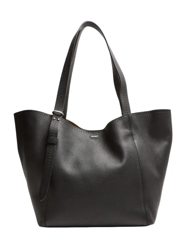 Max Mara Logo Tote Bag - Black