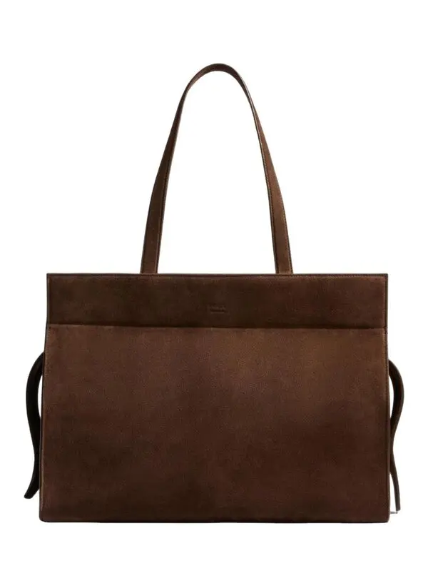 Khaite Top Handle Bag - Cocoa
