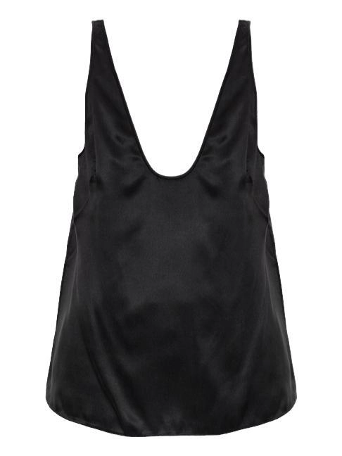 TOM FORD Sleeveless Silk Top - Black