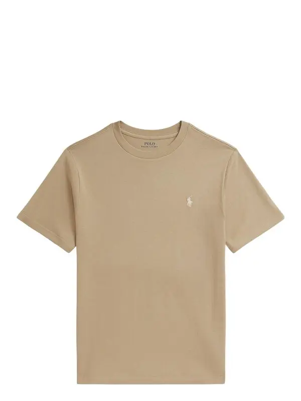 Polo Ralph Lauren Short Sleeve Crewneck T-shirt With Embroidered Logo - No