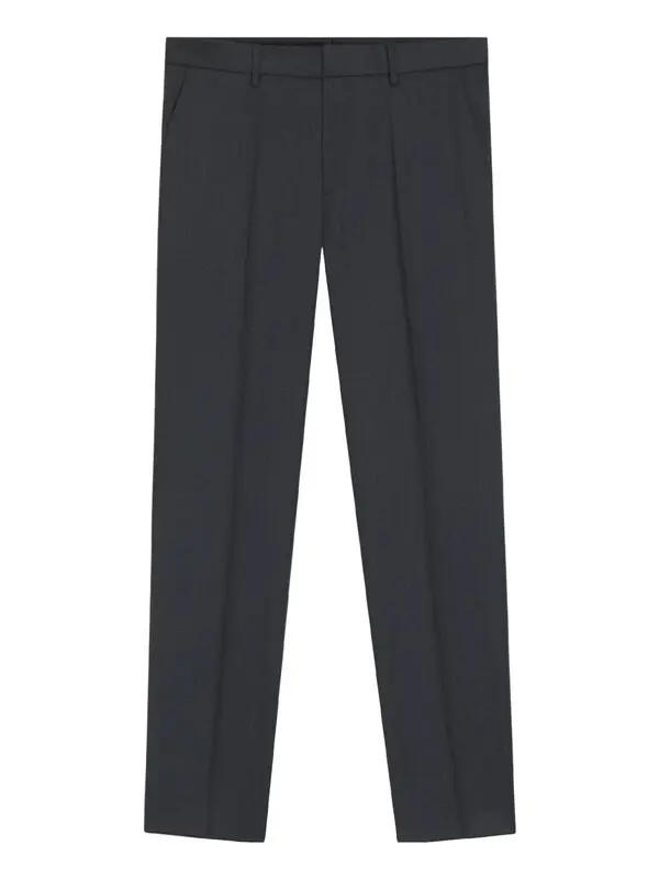 Hugo Boss Tailored Straight Leg Trousers - Grey