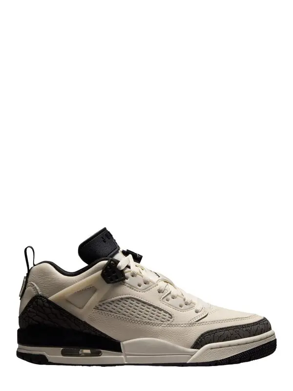 Nike Midtop Lace-up Sneakers With Elephant Print Overlays - Black