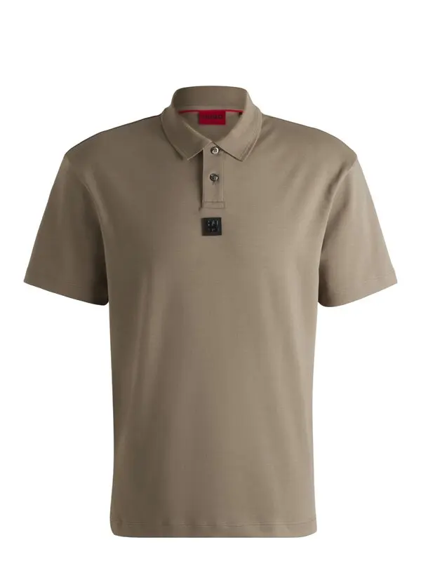 Hugo Boss Cotton Polo Shirt - Brown