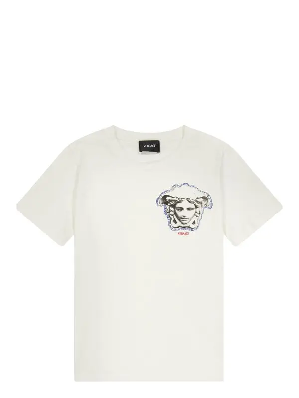 Versace Crewneck Medusa Head T-shirt - White
